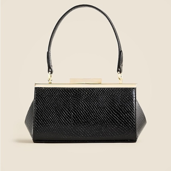 J. Crew | Bags | J Crew Structured Threeinone Bag In Crinkle Italian ...